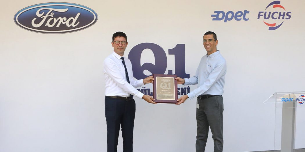 Opet Fuchs’un Aliağa’daki madeni yağ tesisine “Ford Q1 Kalite ...